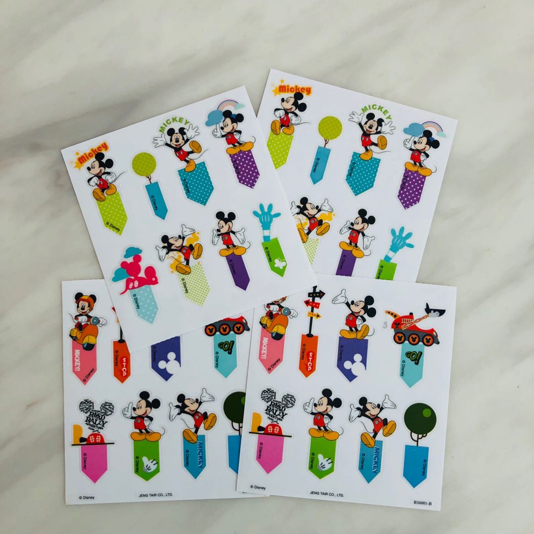 mickey post-its, Hobbies & Toys, Stationery & Craft, Stationery ...