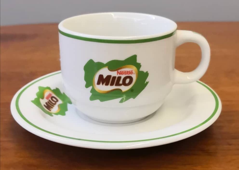 Milo cup saucer, Furniture & Home Living, Kitchenware & Tableware ...