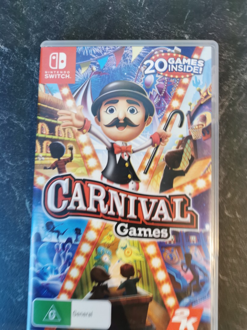 Nintendo Switch Carnival Games, Video Gaming, Video Games, Nintendo on ...