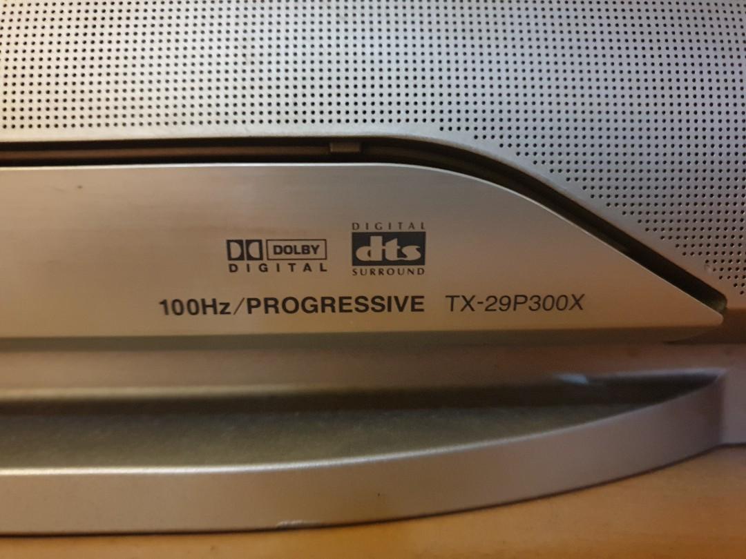 Panasonic Quintrix F TX-29P300X 29" 29 inch CRT TV Television DTS Dolby ...