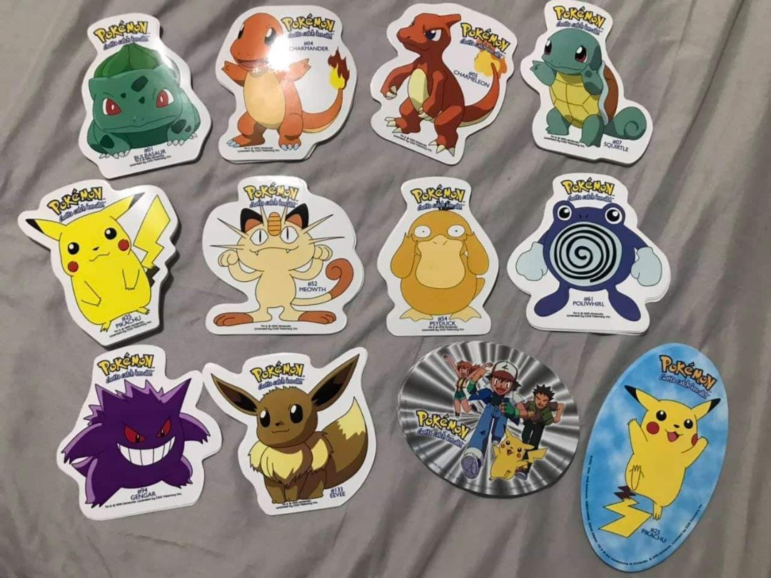 Pokemon sticker, Hobbies & Toys, Stationary & Craft, Craft Supplies ...