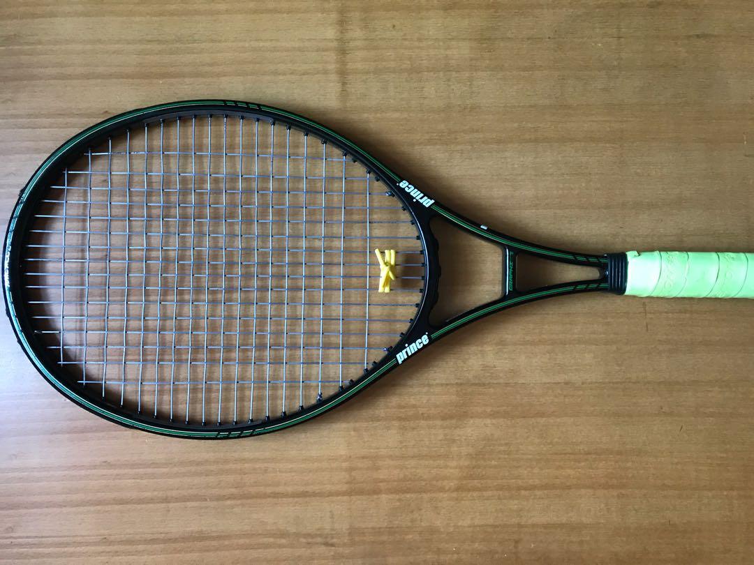 Prince original graphite new version tennis racquet, 運動產品, 運動與體育, 運動與體育 ...