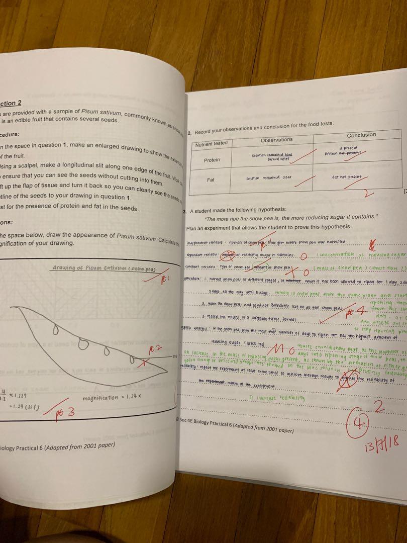 PURE BIOLOGY PRACTICAL O LEVEL NOTES, Hobbies & Toys, Books & Magazines ...