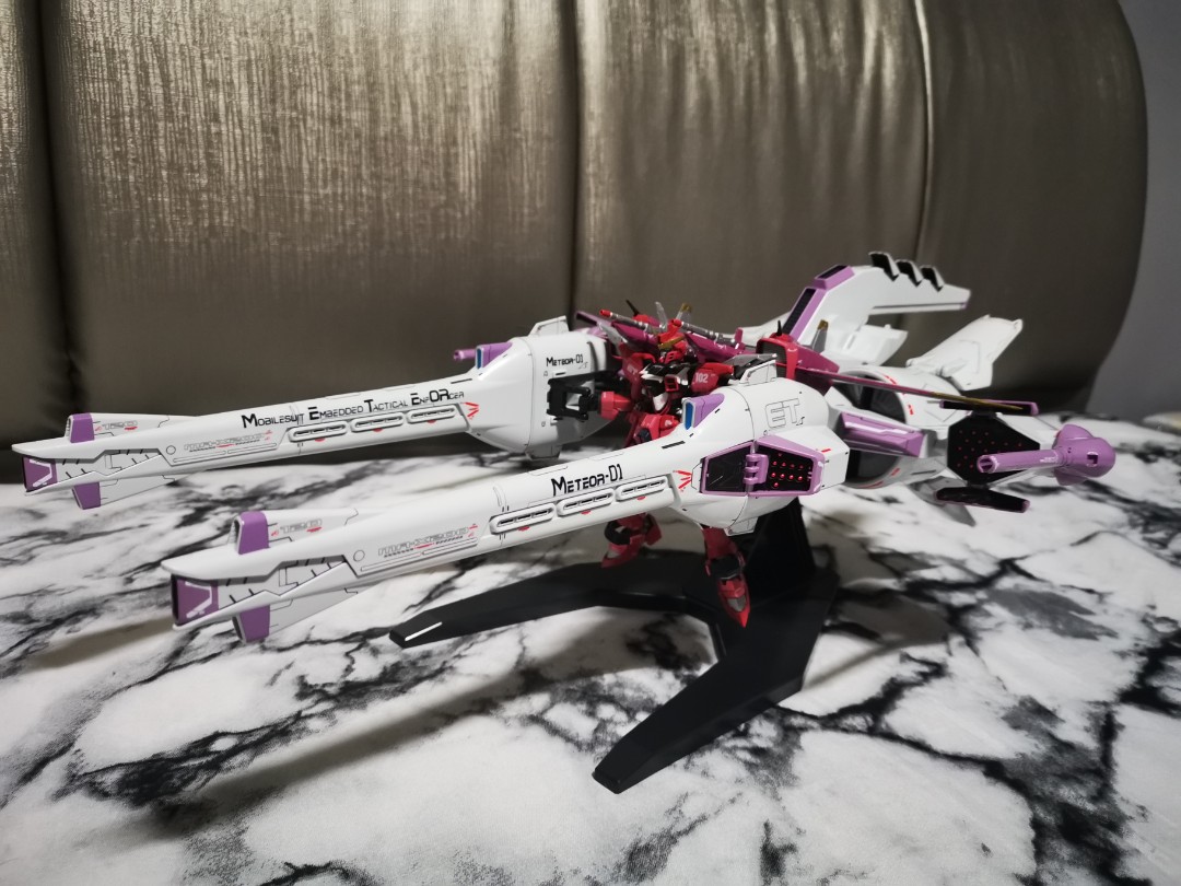 RG Justice Gundam + HG Meteor Unit, Hobbies & Toys, Toys & Games on ...