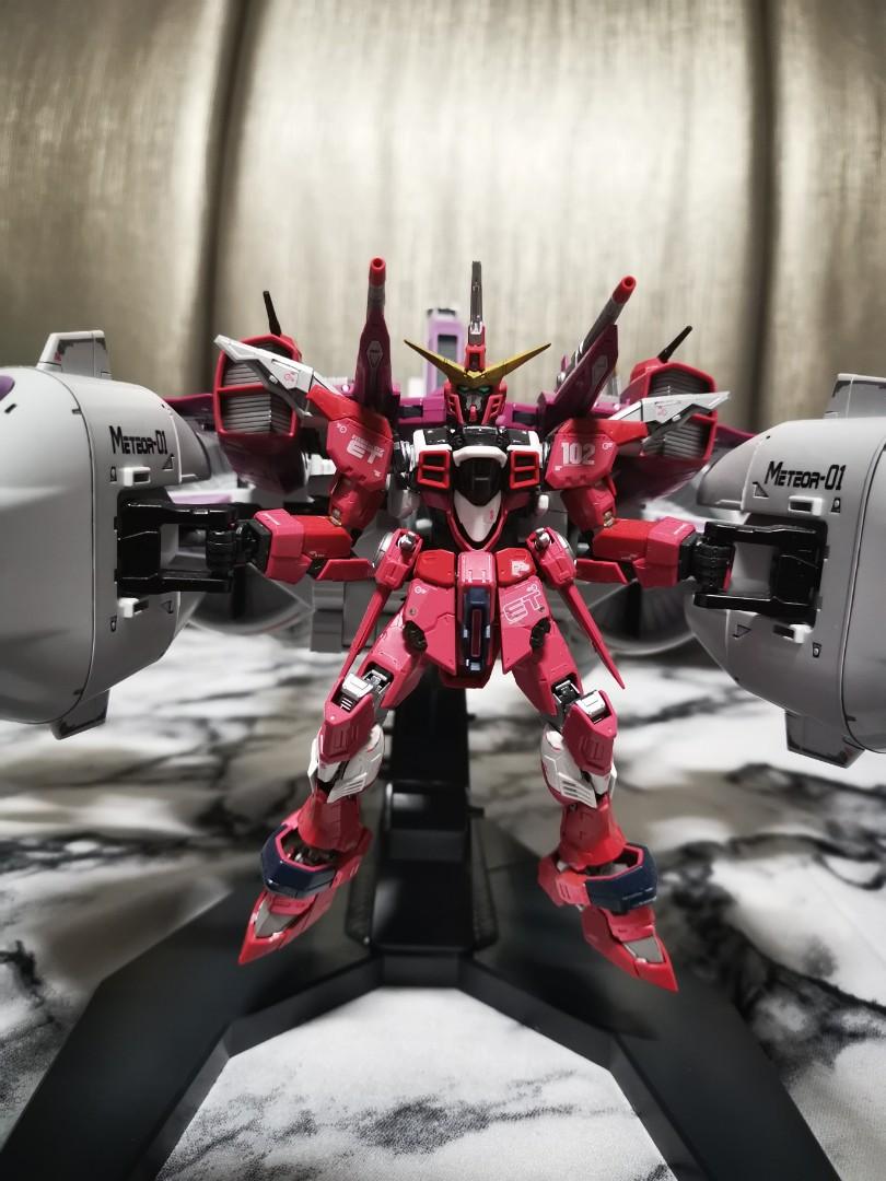RG Justice Gundam + HG Meteor Unit, Hobbies & Toys, Toys & Games on ...