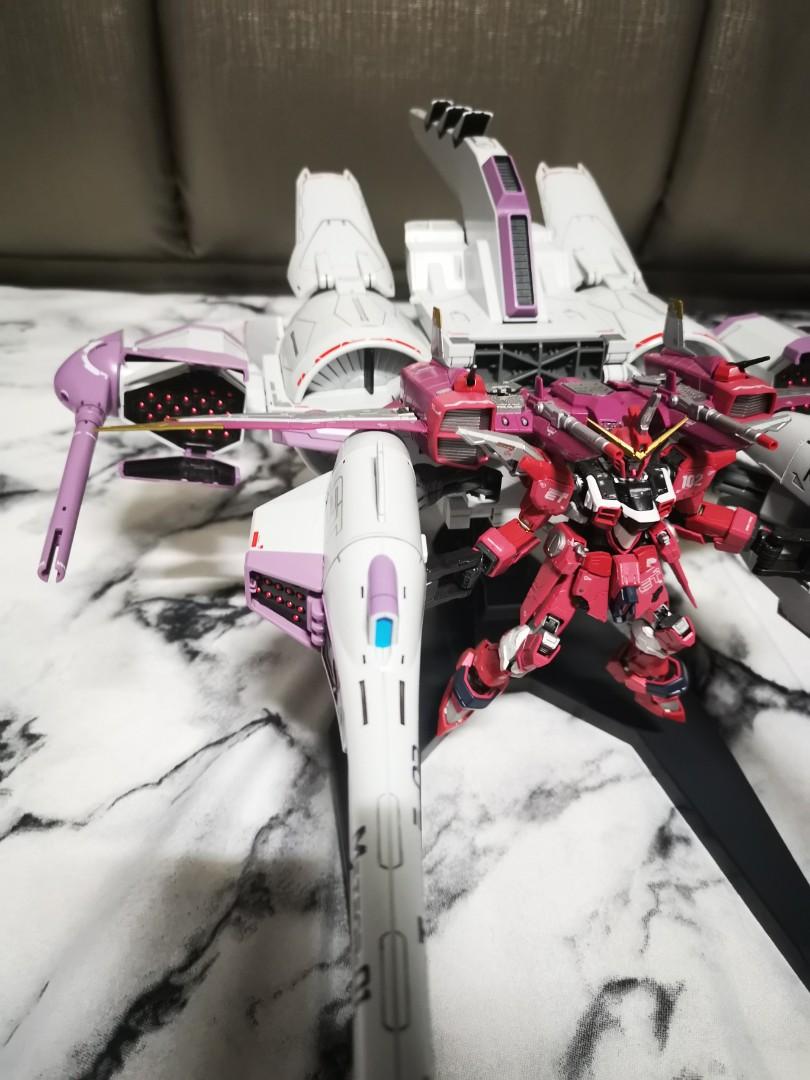 RG Justice Gundam + HG Meteor Unit, Hobbies & Toys, Toys & Games on ...