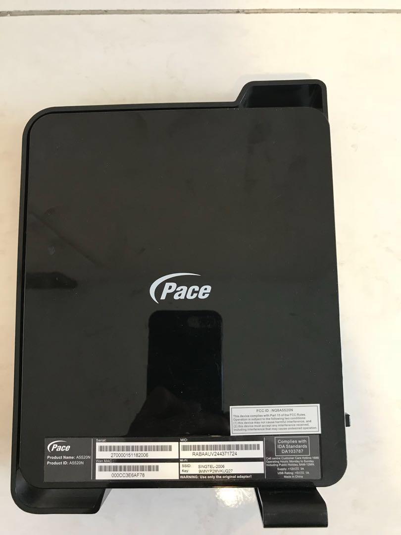 Singtel Pace WiFi Router, Electronics, Computer Parts & Accessories on ...