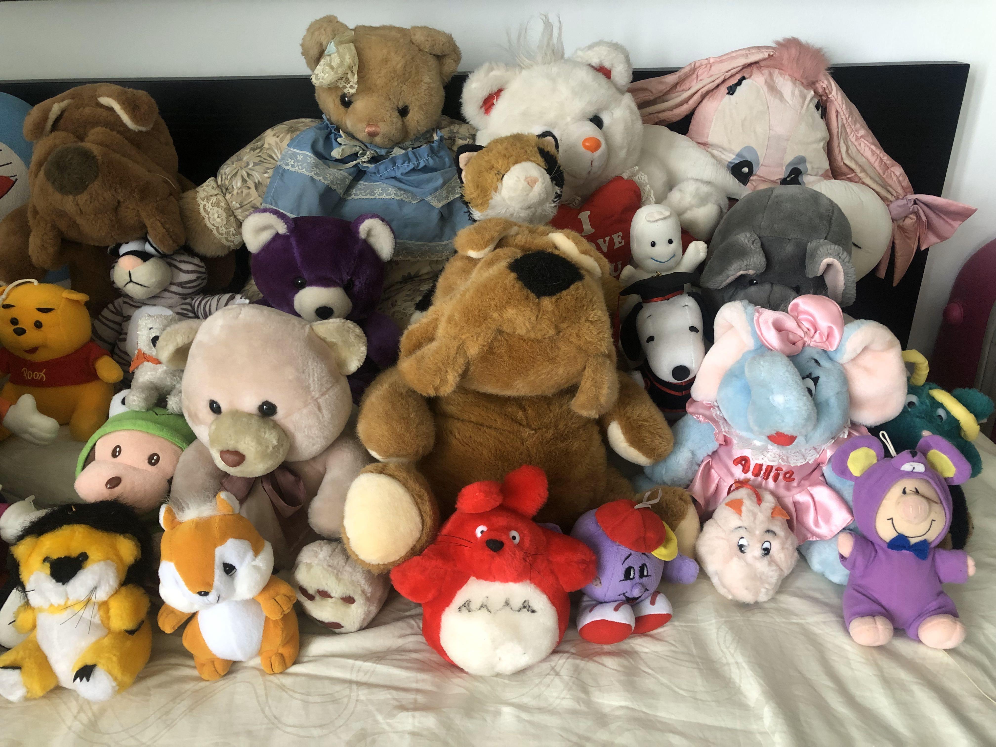 32 pieces of Soft Toys for ONLY RM50, Hobbies & Toys, Toys & Games on ...