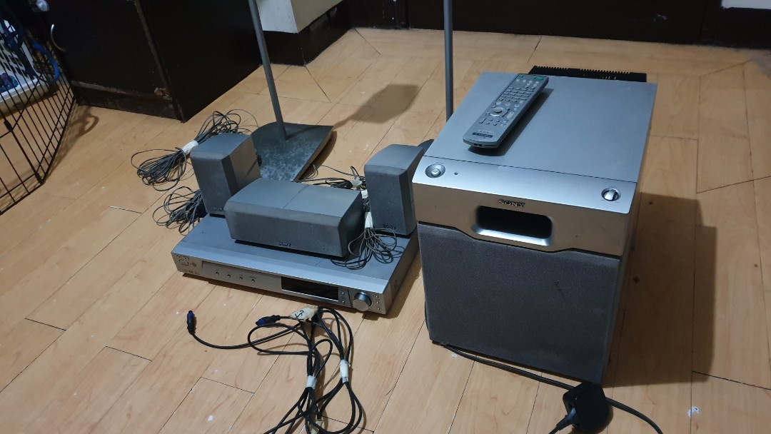 Sony Amplifier Digital Receiver 5.1 Home Theater Cinema System Sale ...