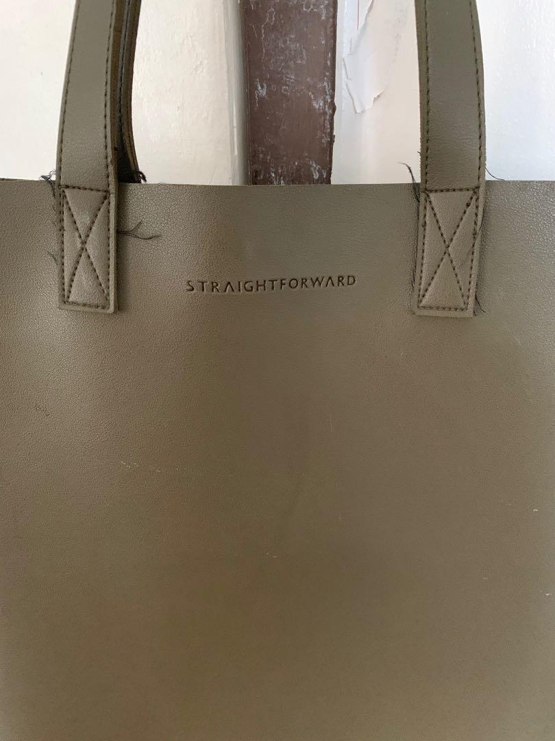 Straightforward Tote Bag, Women's Fashion, Bags & Wallets, Cross-body ...