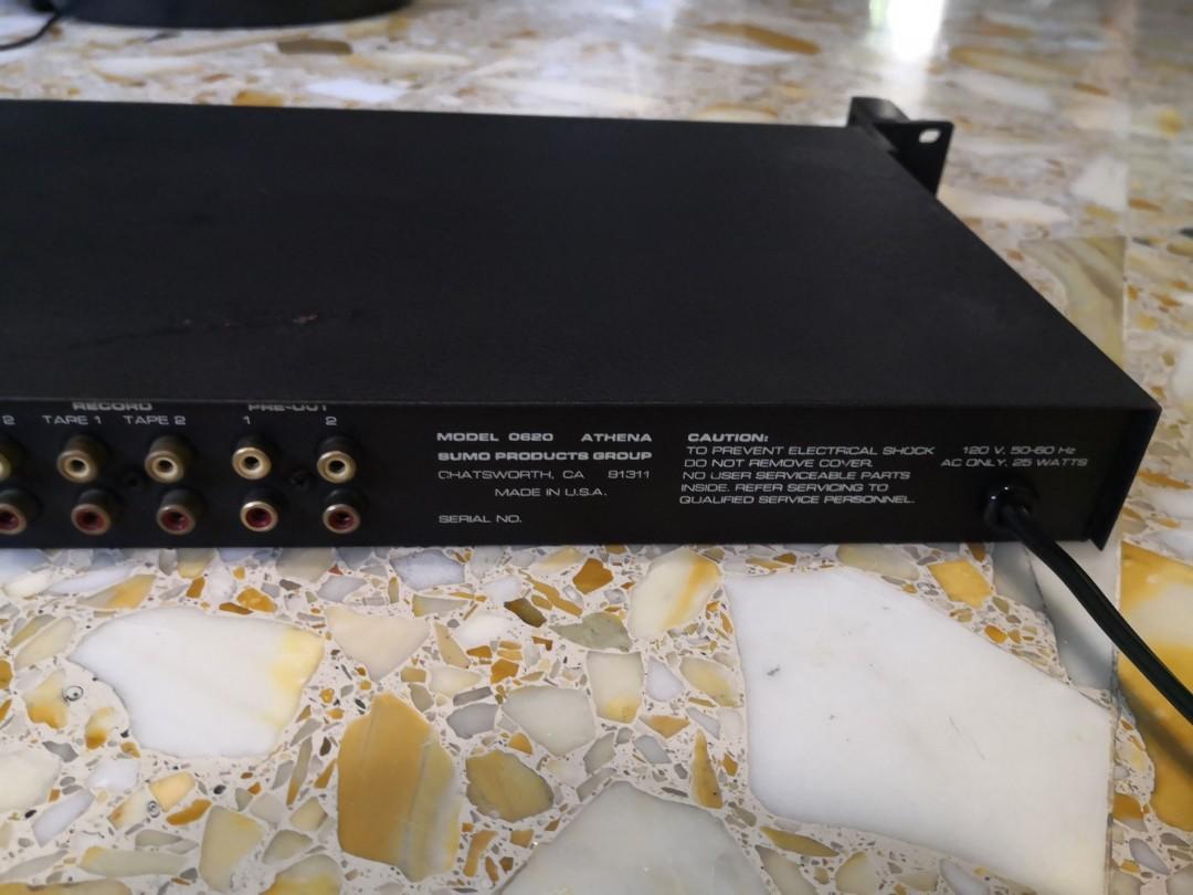 Sumo Athena preamplifier, Audio, Other Audio Equipment on Carousell