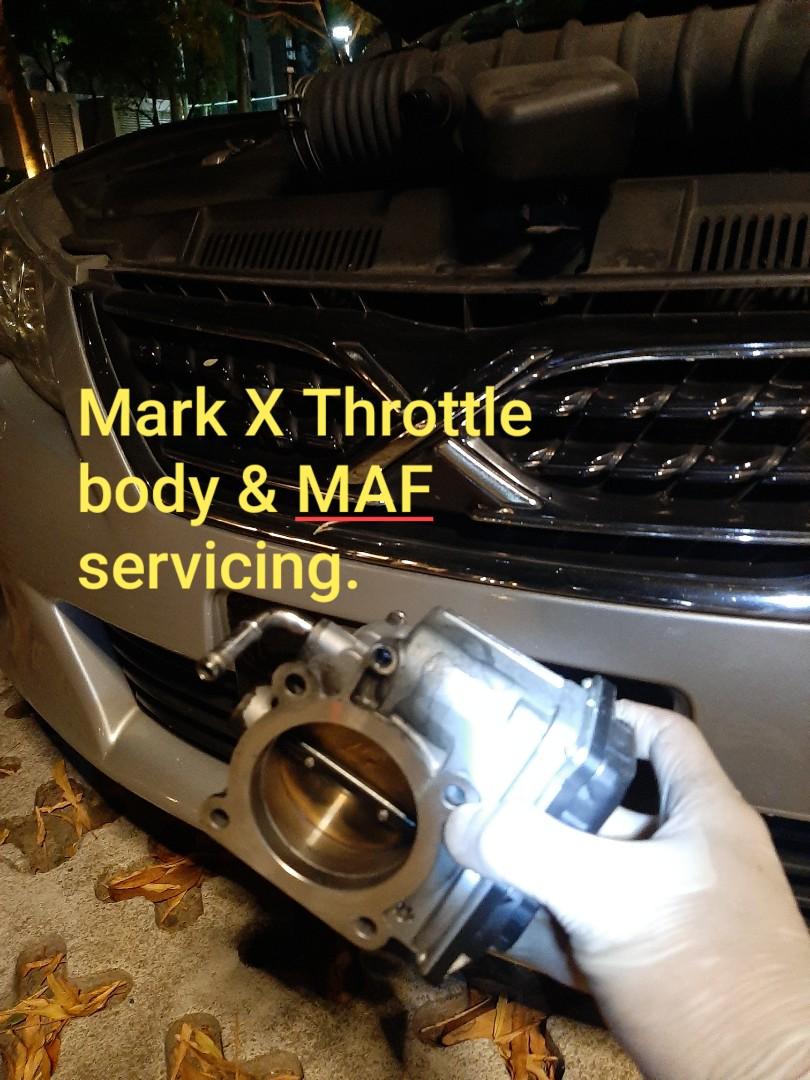 Toyota Throttle body & MAF sensor cleaning, Car Accessories, Tyres ...