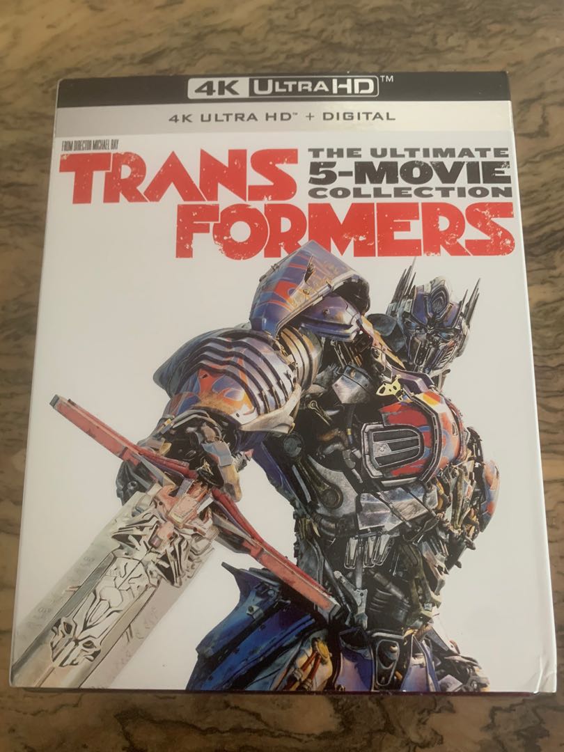 Transformers-The Ultimate 5-Movie Collection (4K Ultra HD + Digital ...