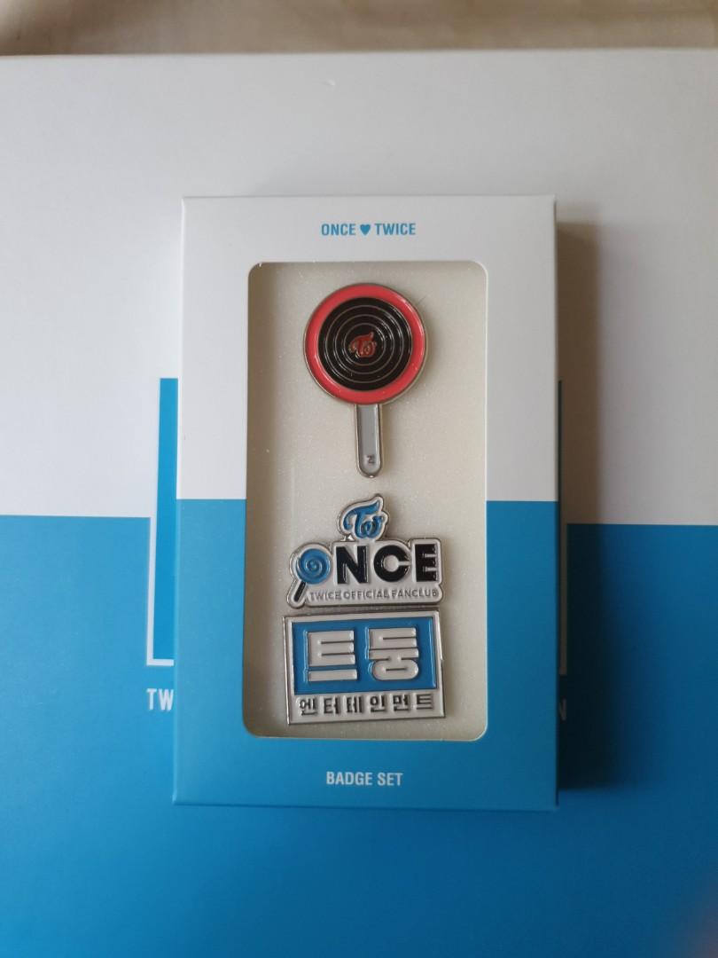 Twice Third Gen badges, Hobbies & Toys, Memorabilia & Collectibles, Fan ...