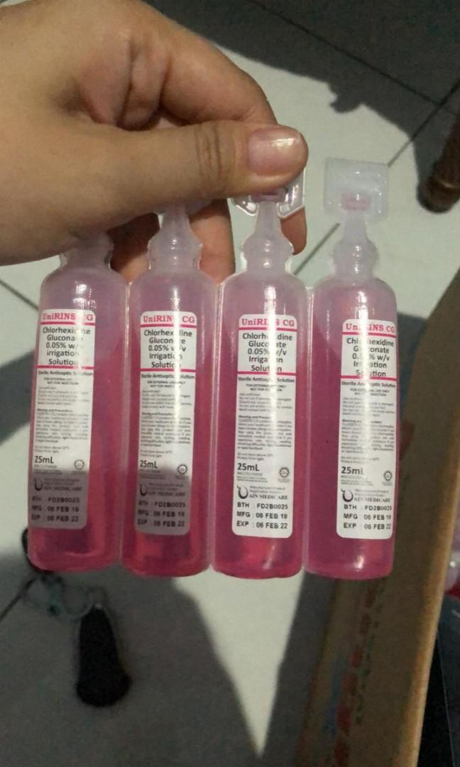 UniRINS CG chlorhexidine gluconate 0.05% w/v irrigation solution ...