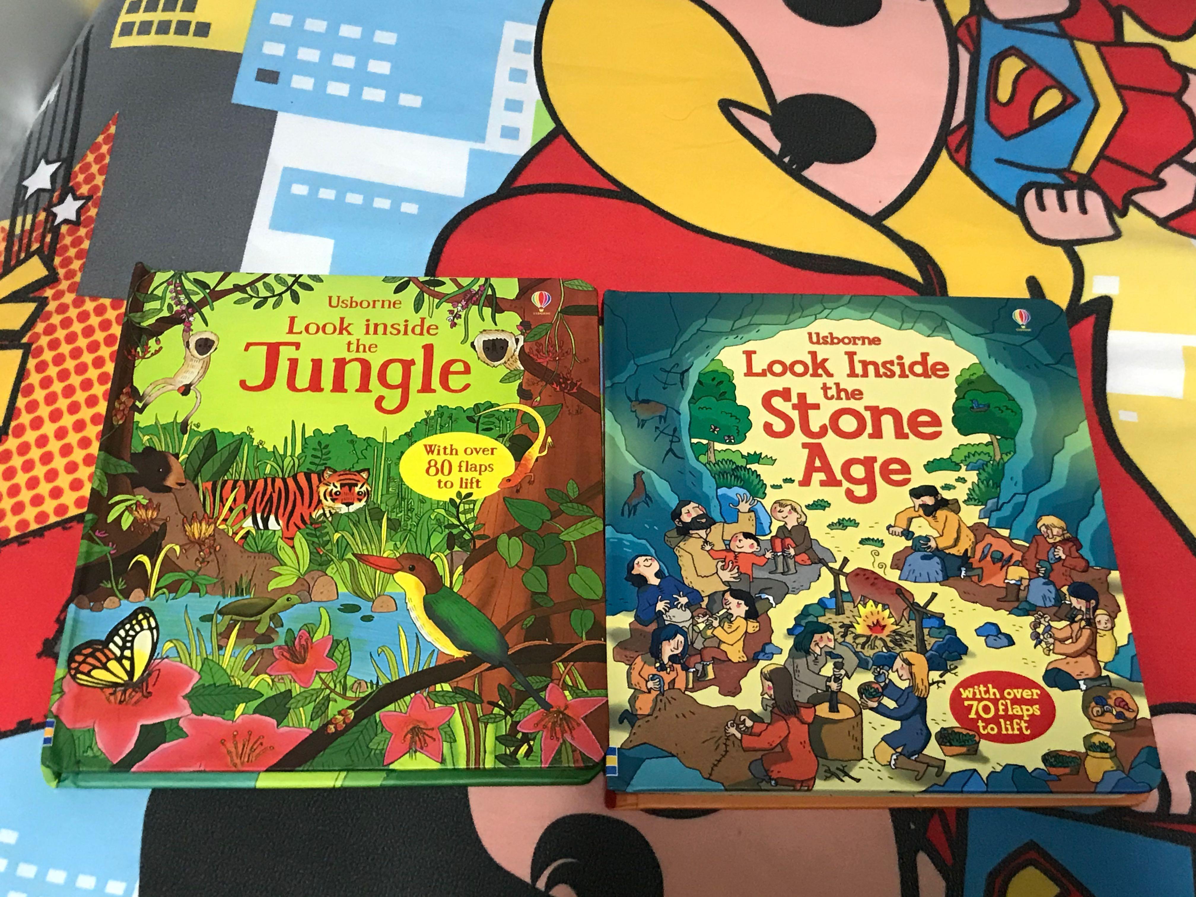 Usborne look inside books - 13 books, Hobbies & Toys, Books & Magazines ...