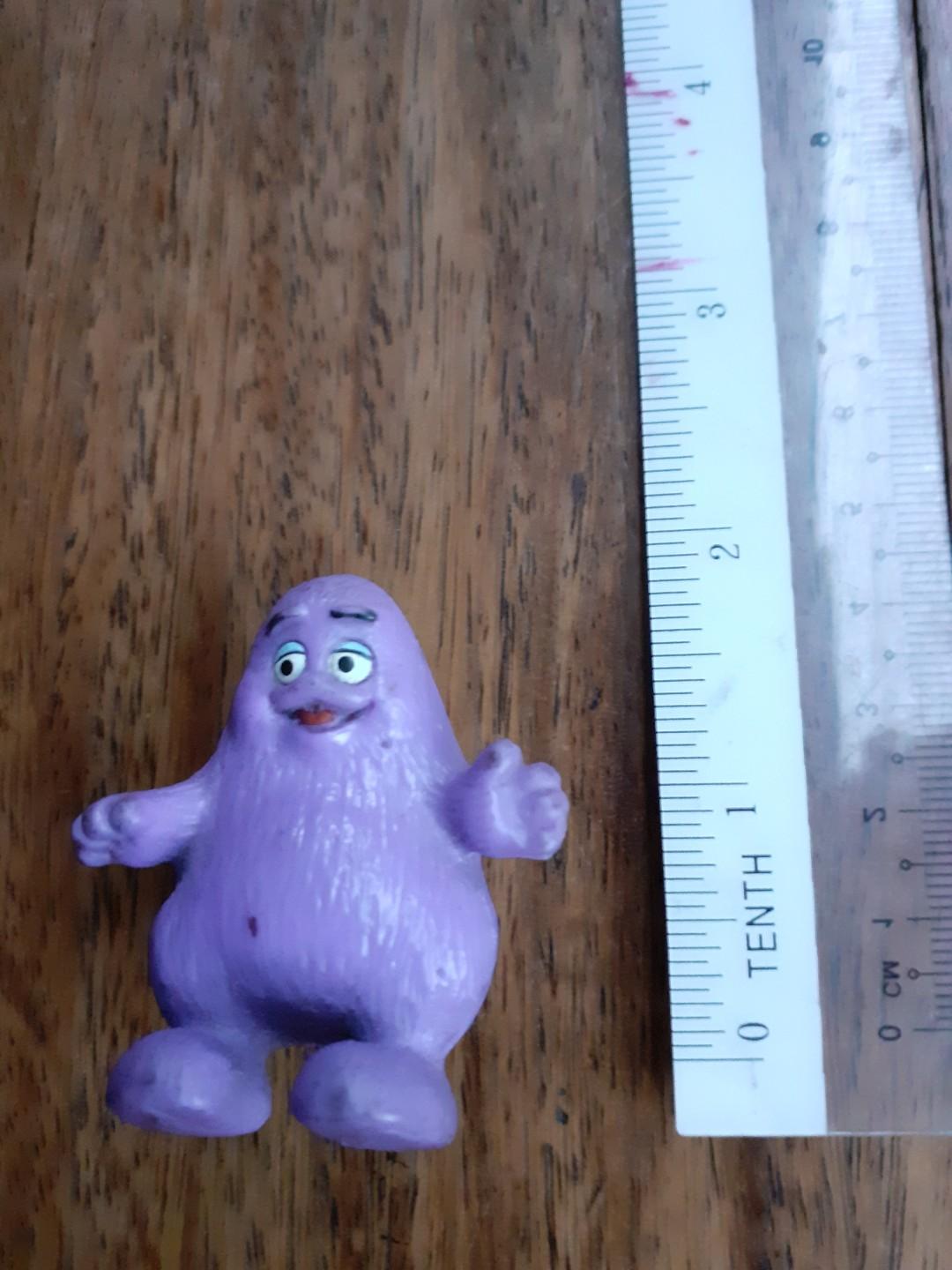 vintage 1990 grimace of mcdonalds(nike adidas jordan lacoste), Hobbies ...