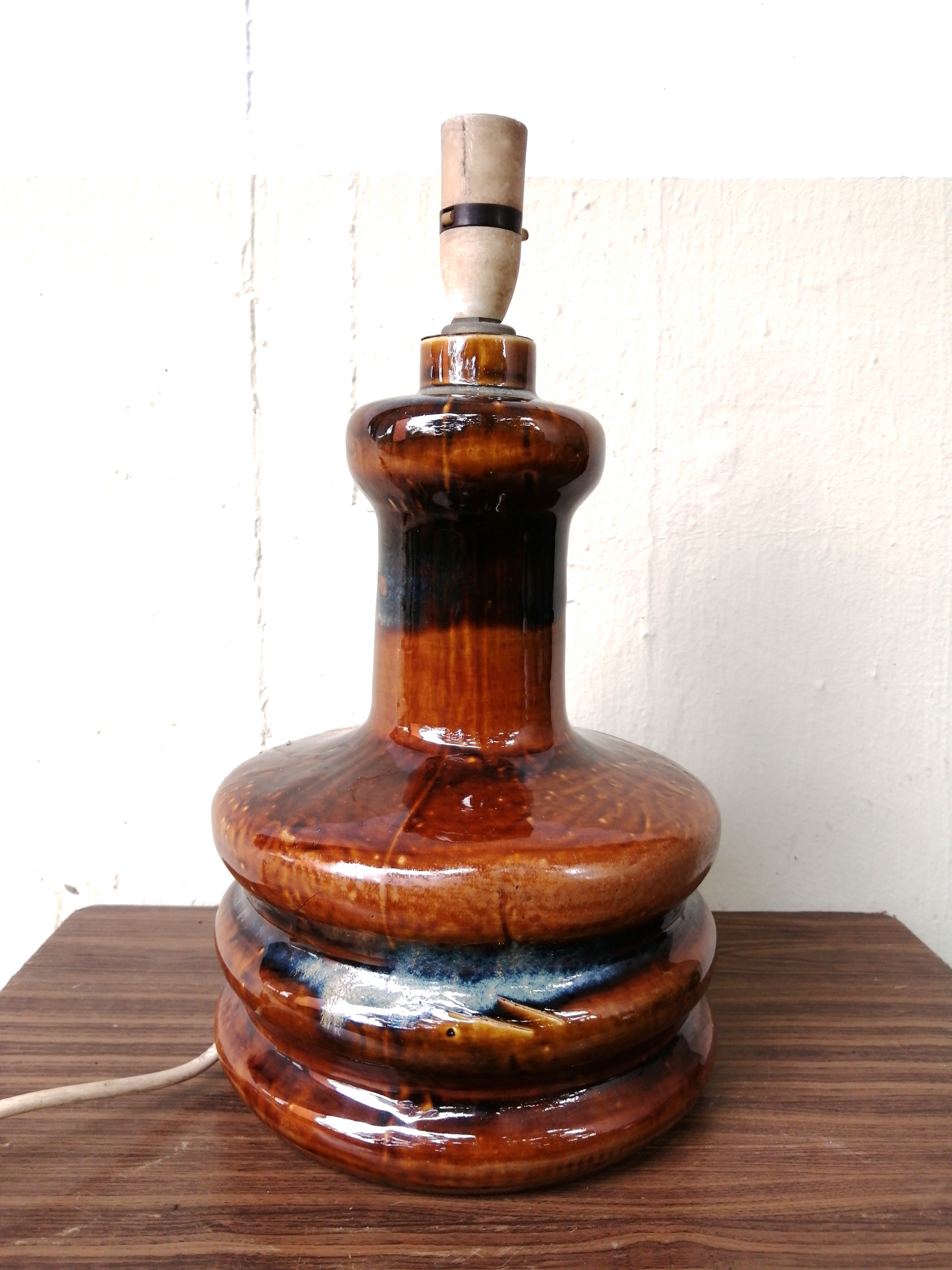 Vintage Ceramic Pottery lamp base by Aw Pottery Studio, Furniture ...