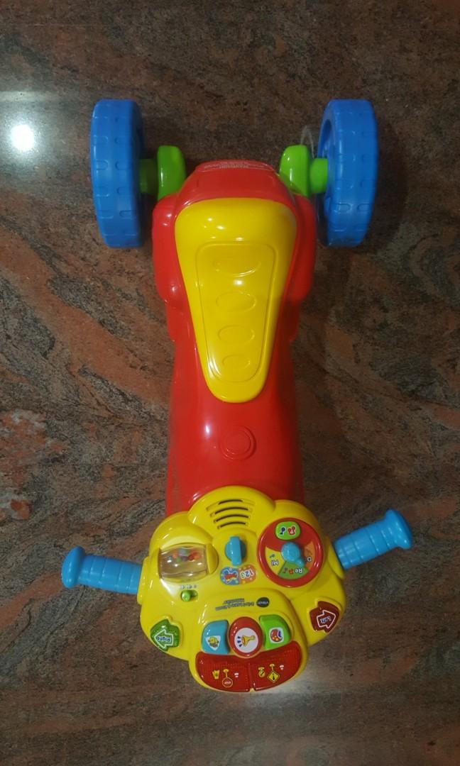 Vtech 2 in 1 trike to bike motorcycle, Babies & Kids, Infant Playtime ...