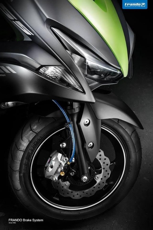 Yamaha Aerox brake caliper upgrade set Frando, Motorcycles, Motorcycle ...