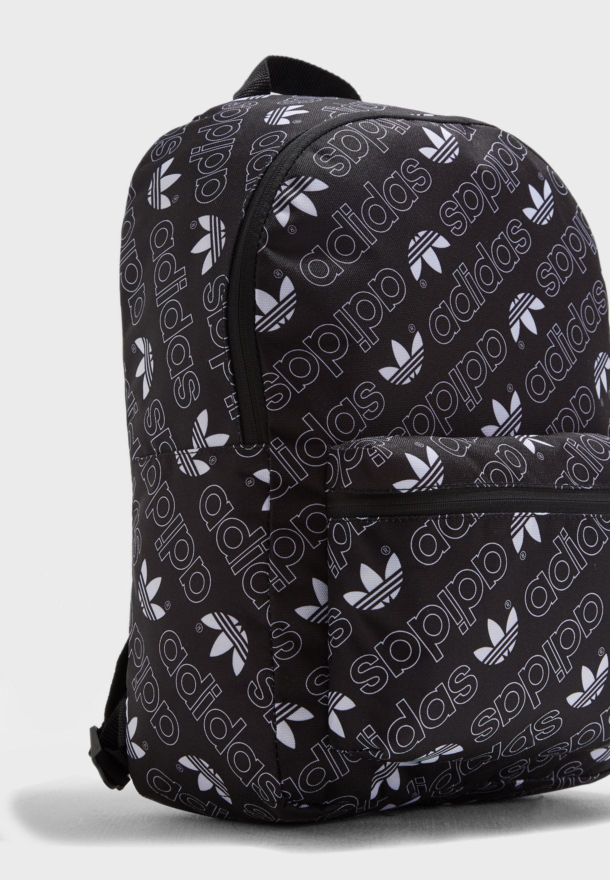 Adidas Originals Black Monogram Classic Backpack, Luxury, Bags ...