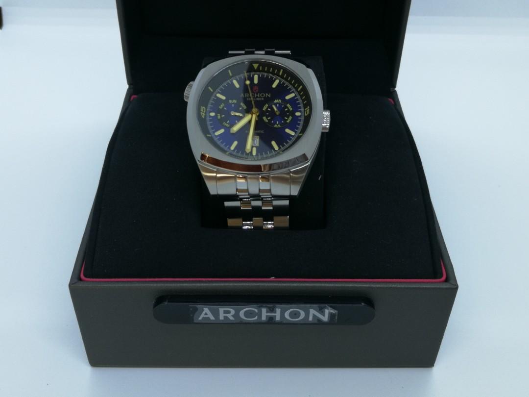 ARCHON SEALINER automatic diving watch / inner rotating bezel/ Miyota ...