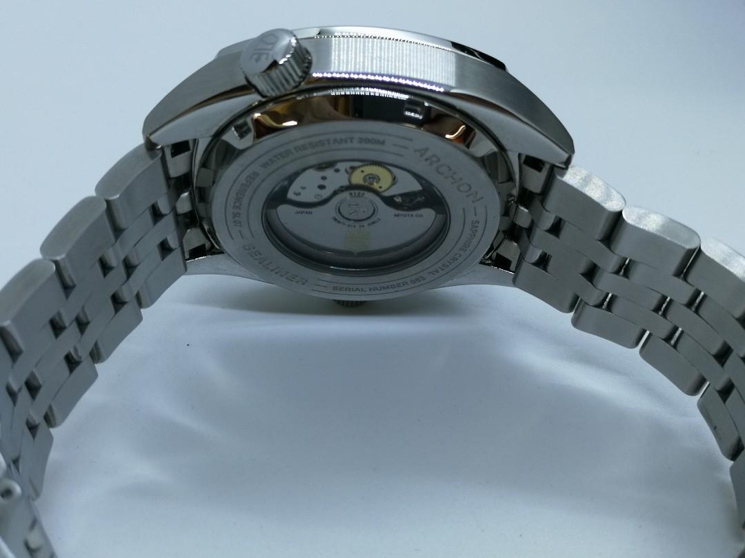 ARCHON SEALINER automatic diving watch / inner rotating bezel/ Miyota ...