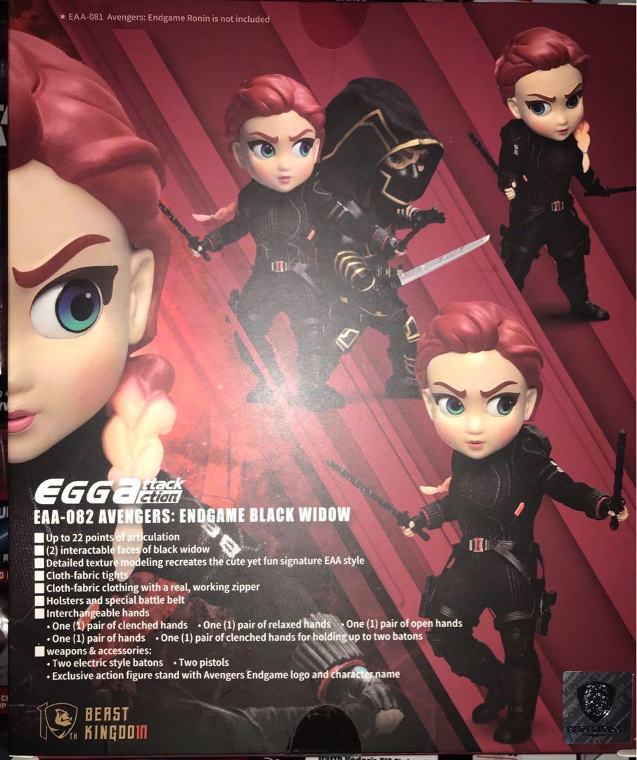 Beast Kingdom Egg Attack Action : EAA-082 Avengers Endgame Black Widow Action Figure, Hobbies ...
