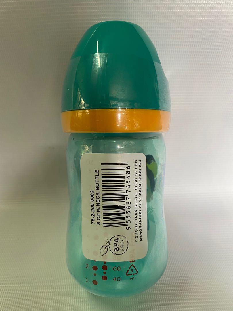 Botol Susu Omar & Hana 8oz Wide Neck Baby Bottle BPA Free, Babies ...