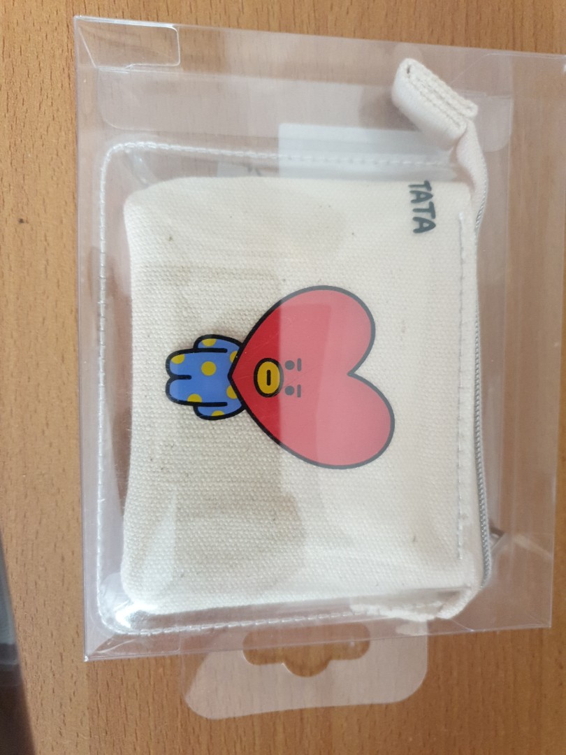 BT21 Tata coin/key purse (Original), Women's Fashion, Bags & Wallets ...