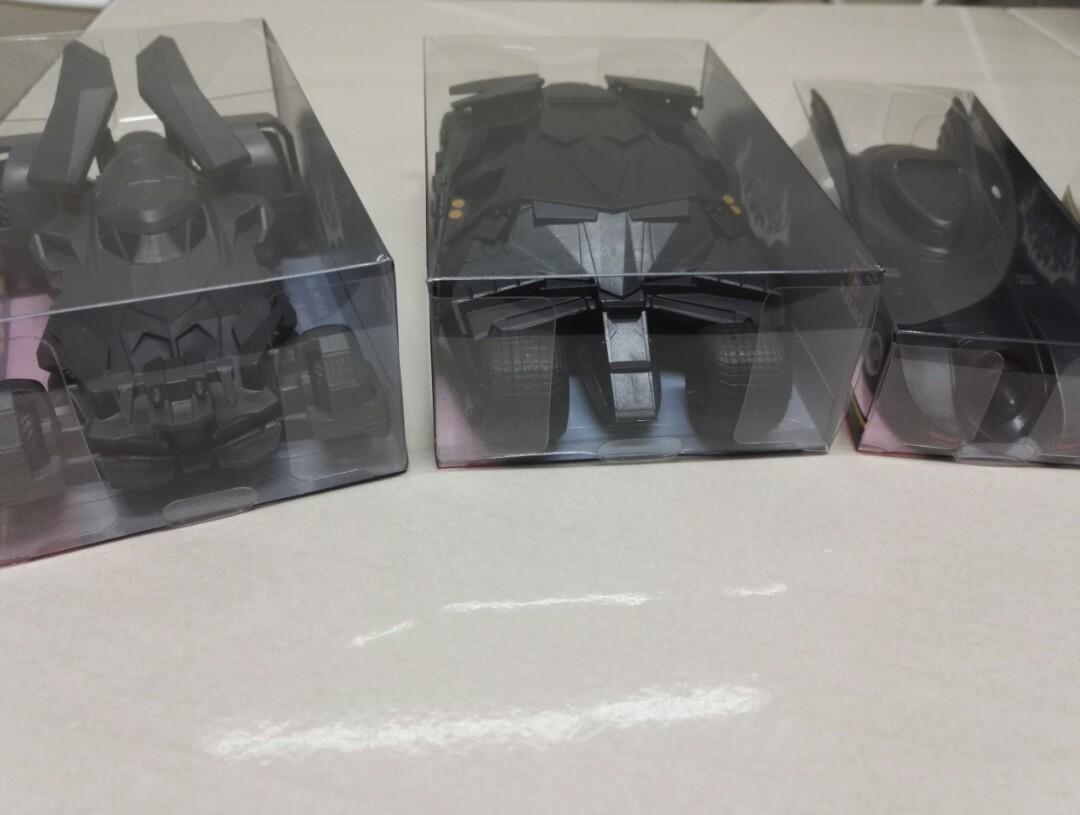 Caltex STATION + Batmobile all 4 set collection, Hobbies & Toys, Toys ...