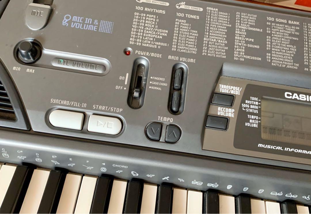 Casio Keyboard CTK 700, Hobbies & Toys, Music & Media, Musical ...
