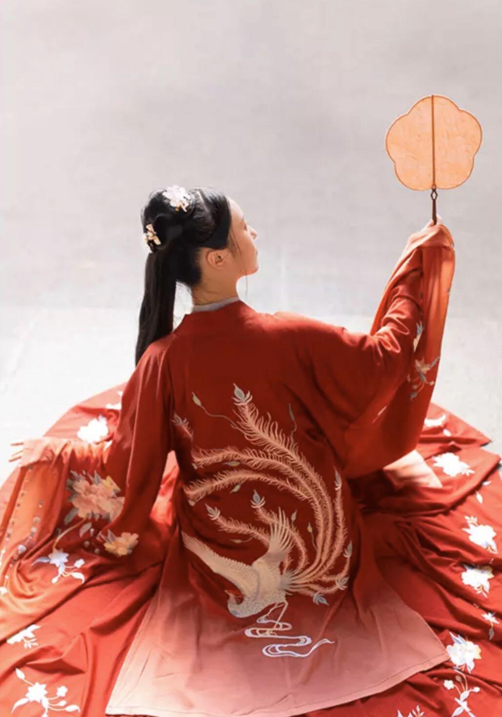 Chinese Red Hanfu, Women's Fashion, Dresses & Sets, Traditional ...