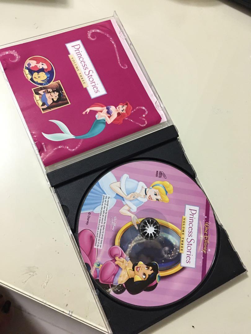 Disney princess stories vcd, Hobbies & Toys, Music & Media, CDs & DVDs on Carousell