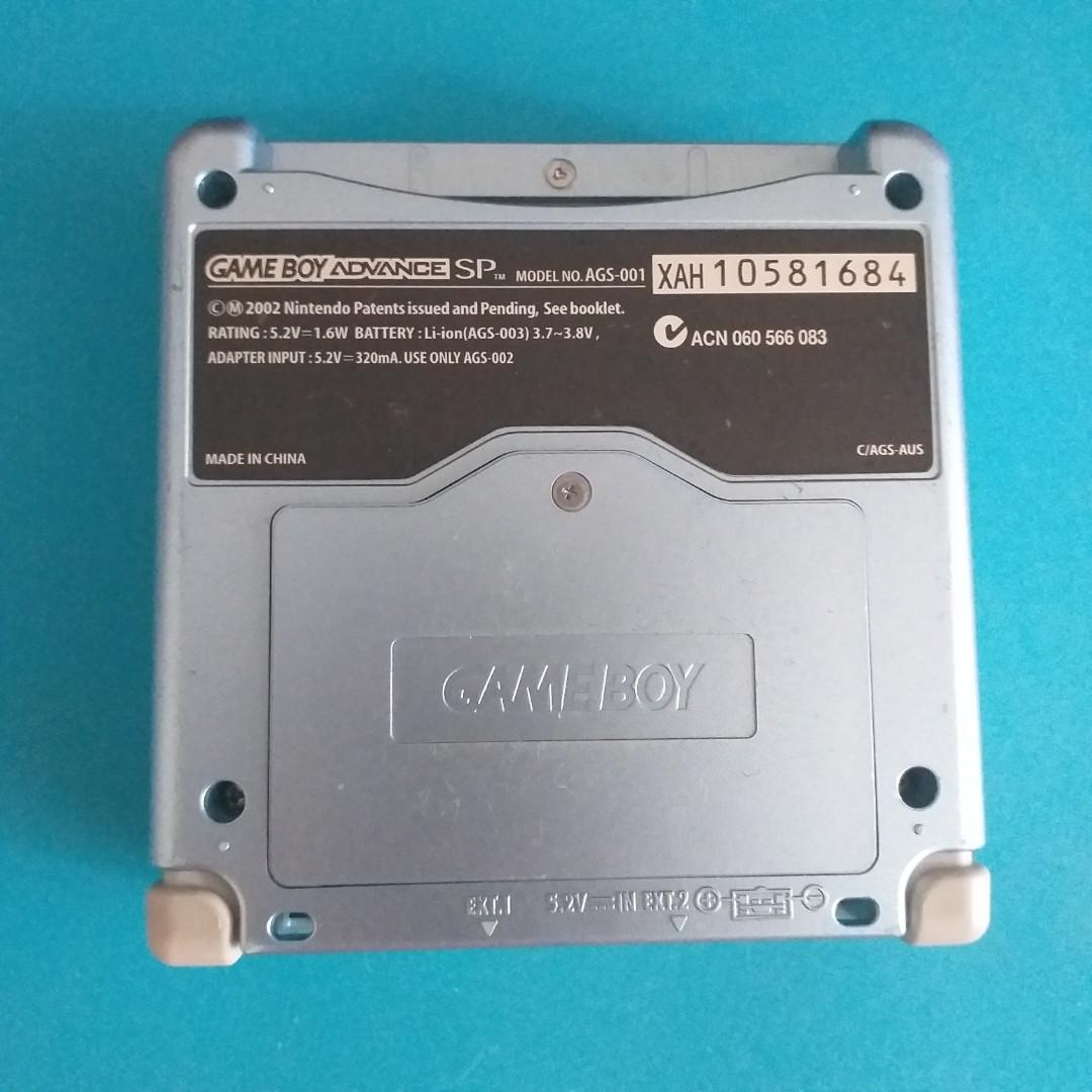 Gameboy Advance SP Teal, Video Gaming, Video Game Consoles, Others on ...