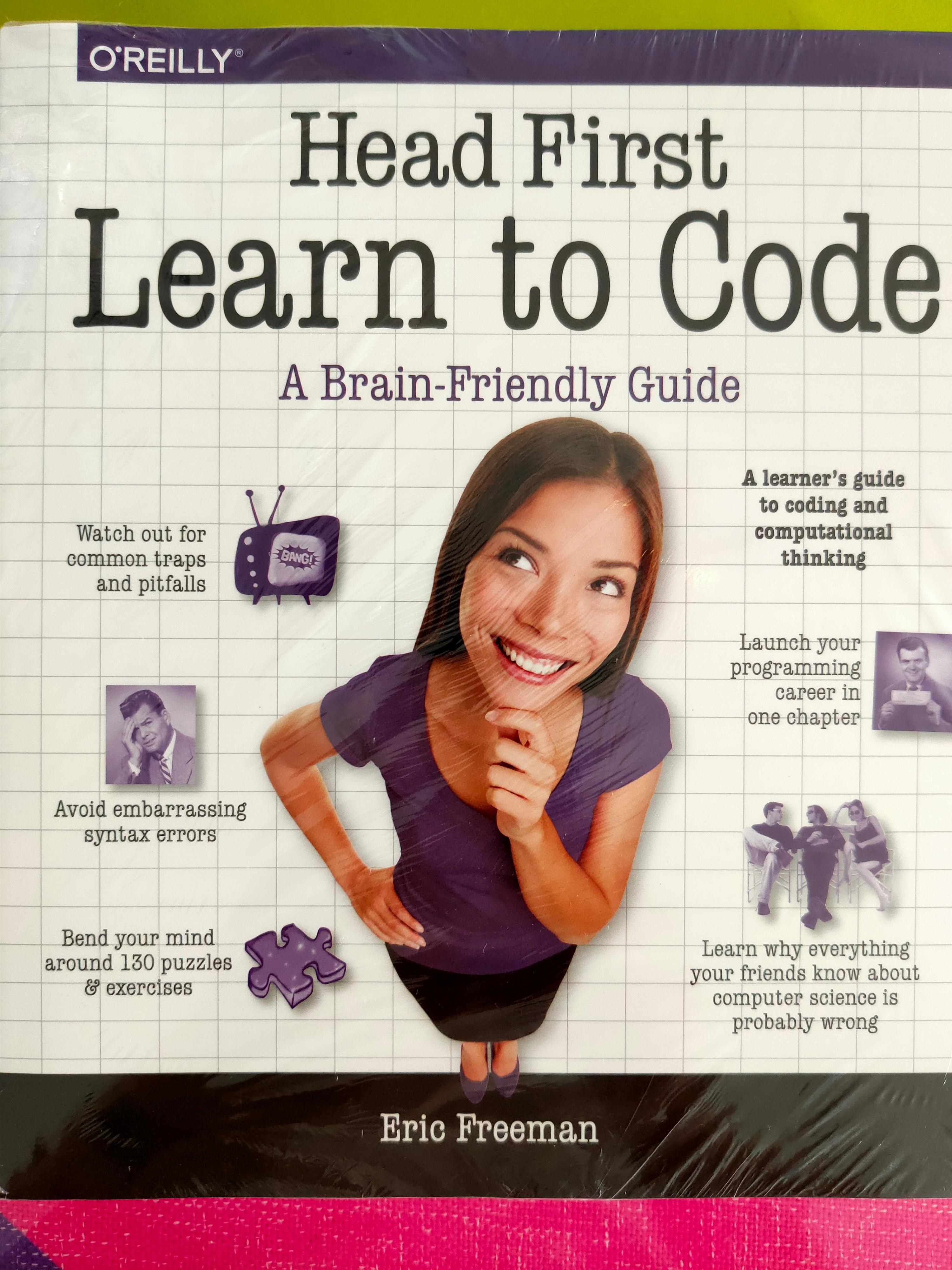 Head First Learn to Code (Eric Freeman ), Hobbies & Toys, Books & Magazines, Assessment Books on ...