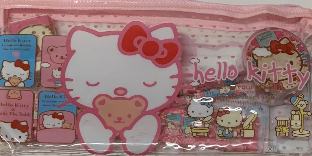 Hello Kitty complete stationary set, Hobbies & Toys, Stationery & Craft ...