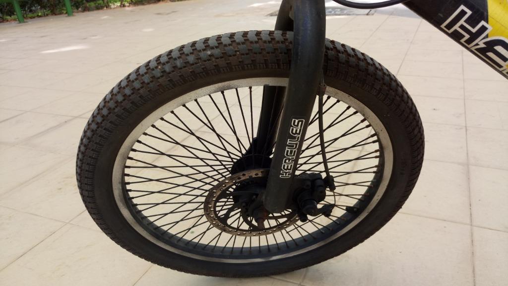 HERCULES MAX-90 BMX (RALEIGH Product - England) 20 inch rims with DISC ...