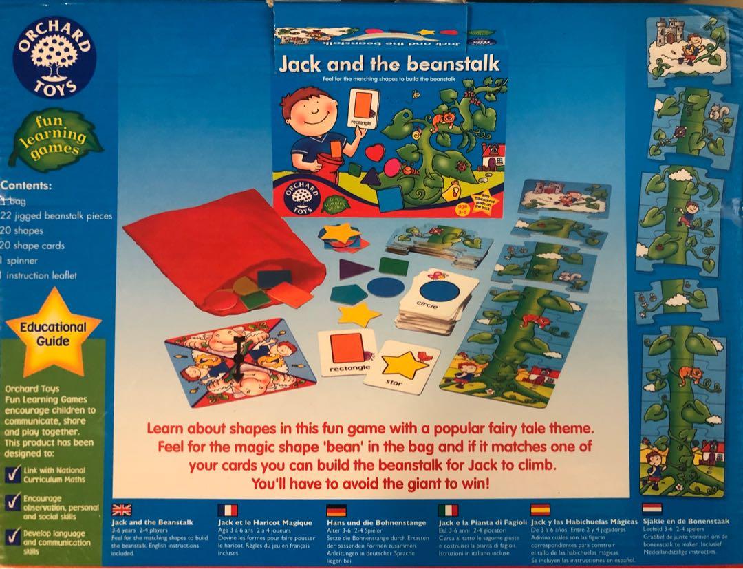 Jack and the beanstalk (Orchard Toys/ Growing Fun), Hobbies & Toys ...