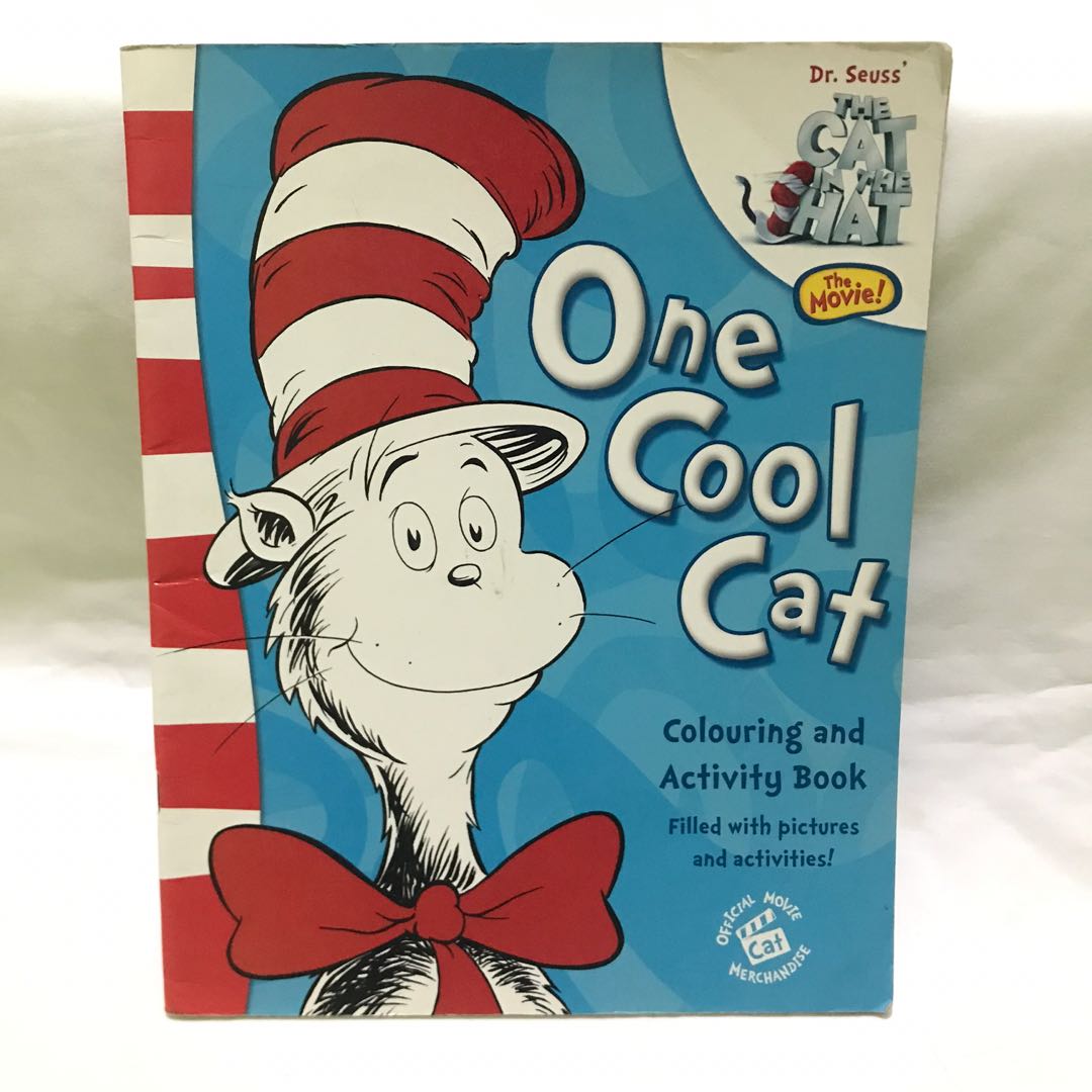 Colouring And Activity Book One Cool Cat - Dr.Seuss the Cat in The Hat ...