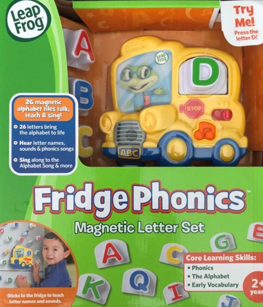 Leapfrog Fridge Phonics Alphabet bus, Hobbies & Toys, Books & Magazines ...