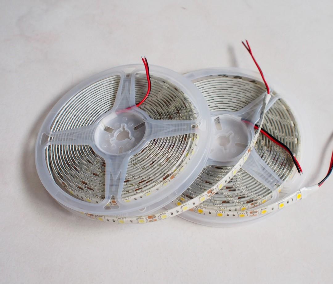 LED 5050 12V Water Resistant LED Light Strip 14.4 W per Meter ...
