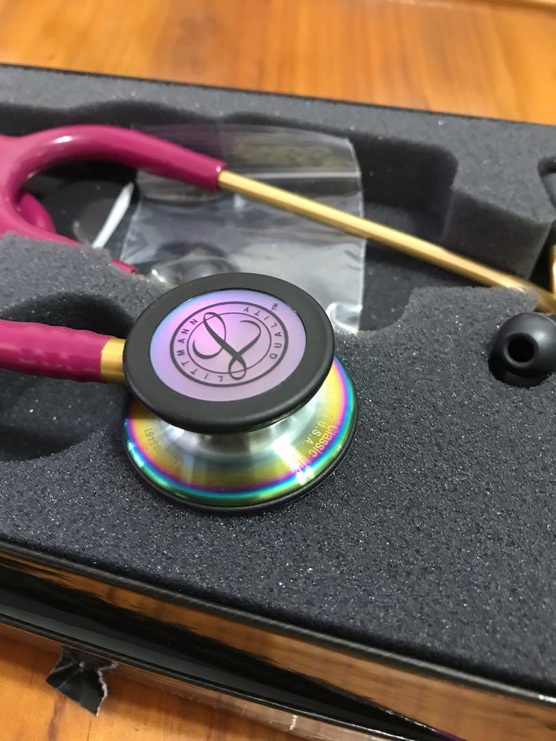 Littmann Classic III Stethoscope Raspberry Tube Rainbow finish ...