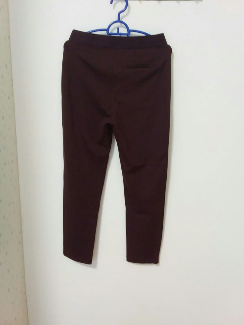 Maroon pants, Women's Fashion, Bottoms, Other Bottoms on Carousell