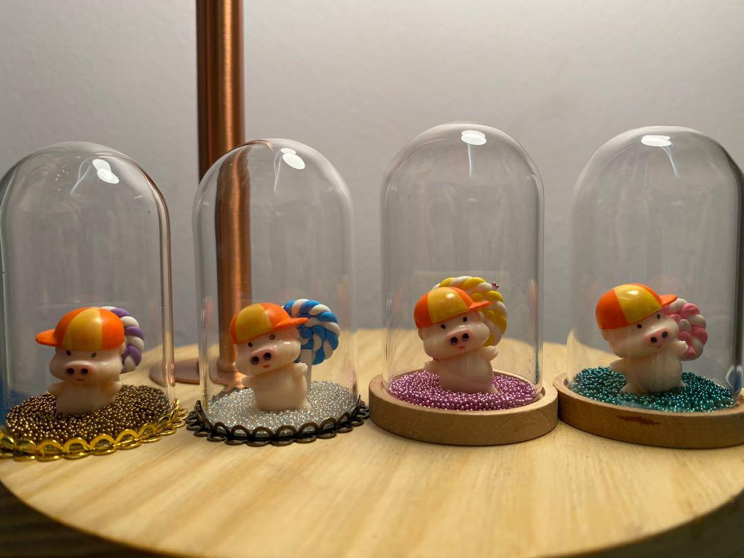 miniature flower globe dome figurines, Hobbies & Toys, Occasions ...