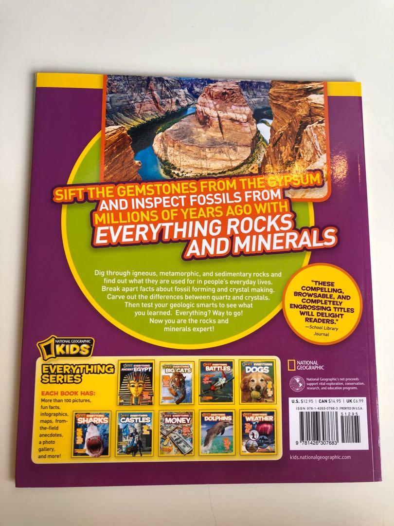 National Geographic Kids Everything Rocks and Minerals, Hobbies & Toys ...