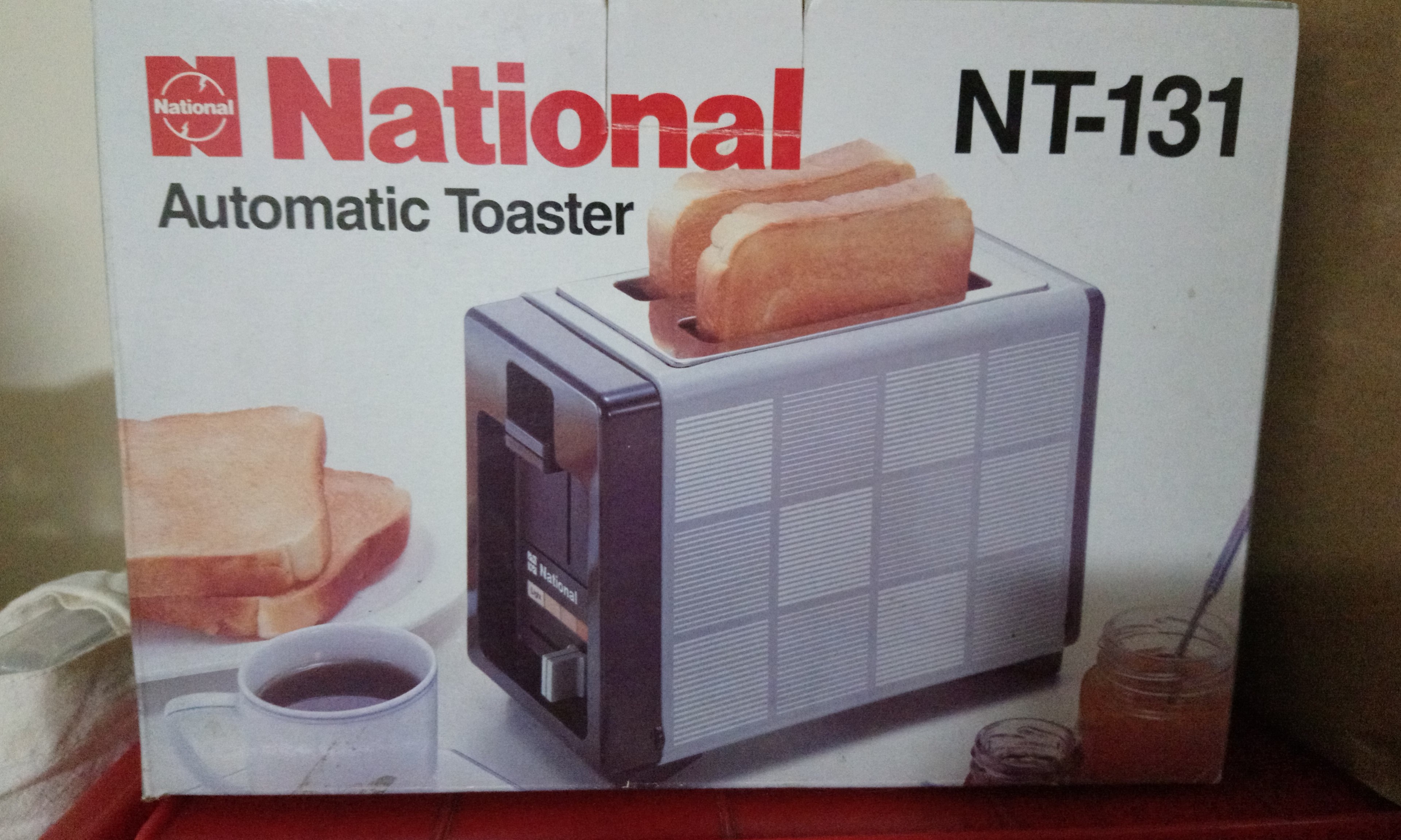National Toaster NT-131, 家庭電器, 廚房電器, 焗爐及多士爐 - Carousell