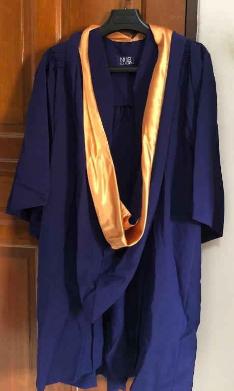 NUS FASS Graduation Gown with Mortar Board, Women's Fashion, Tops ...