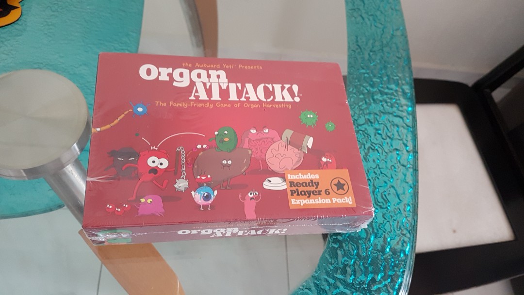 Organ Attack ! Card game, Hobbies & Toys, Toys & Games on Carousell