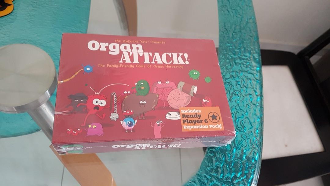 Organ Attack ! Card game, Hobbies & Toys, Toys & Games on Carousell